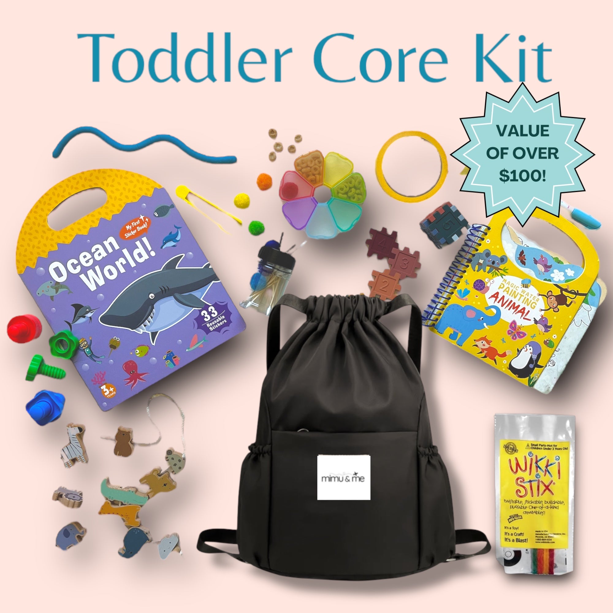 Toddler Activity Set | Best Toddler Travel Toys - Mimu and Me